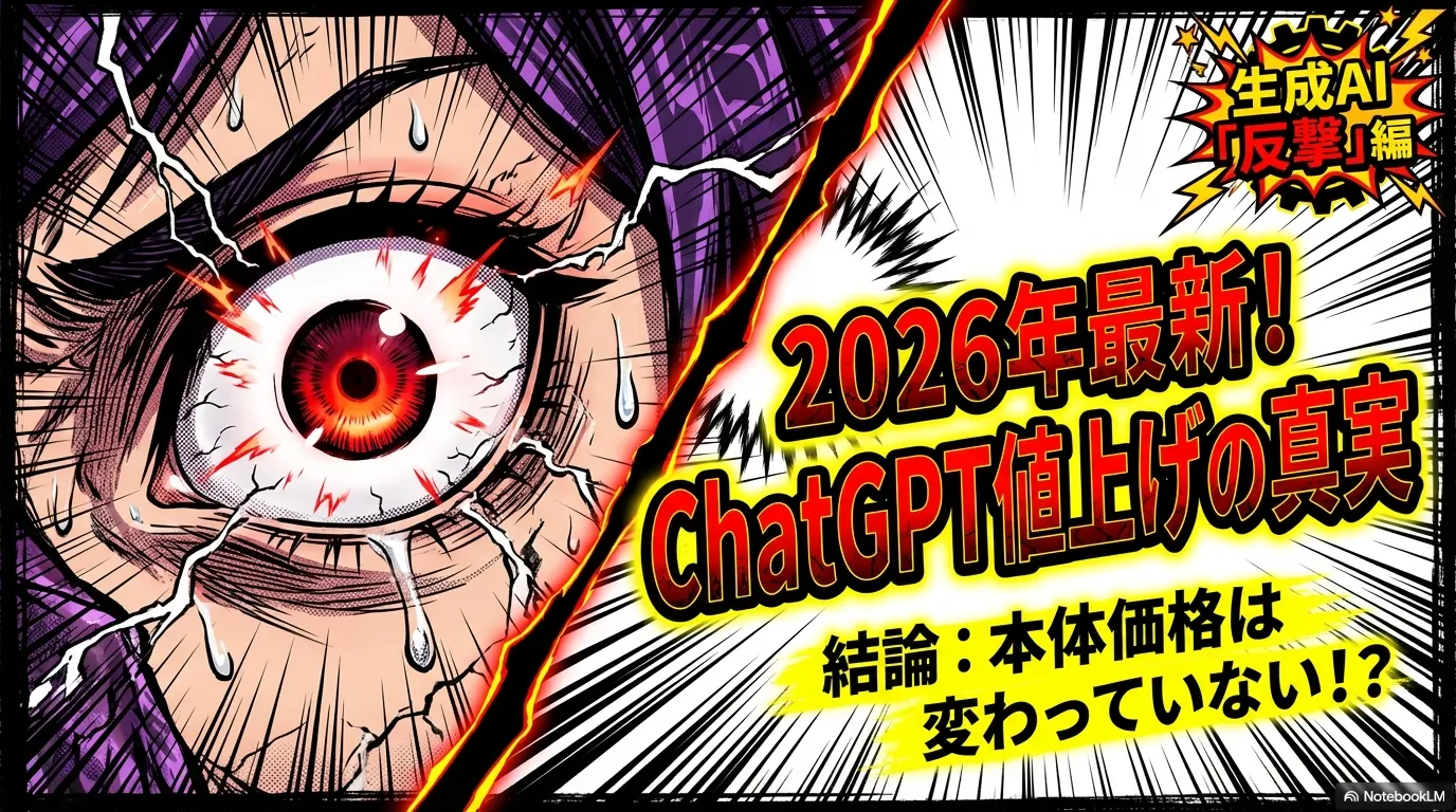 【2026年最新】ChatGPTは値上げされた？実は9割が“値上げに見えるだけ”な理由と対策 - ジェネレーションB